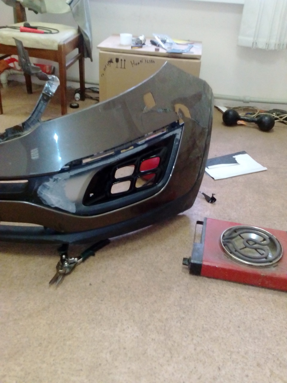 Опять про туманки! — KIA Sportage (3G), 2 л, 2013 года | стайлинг | DRIVE2