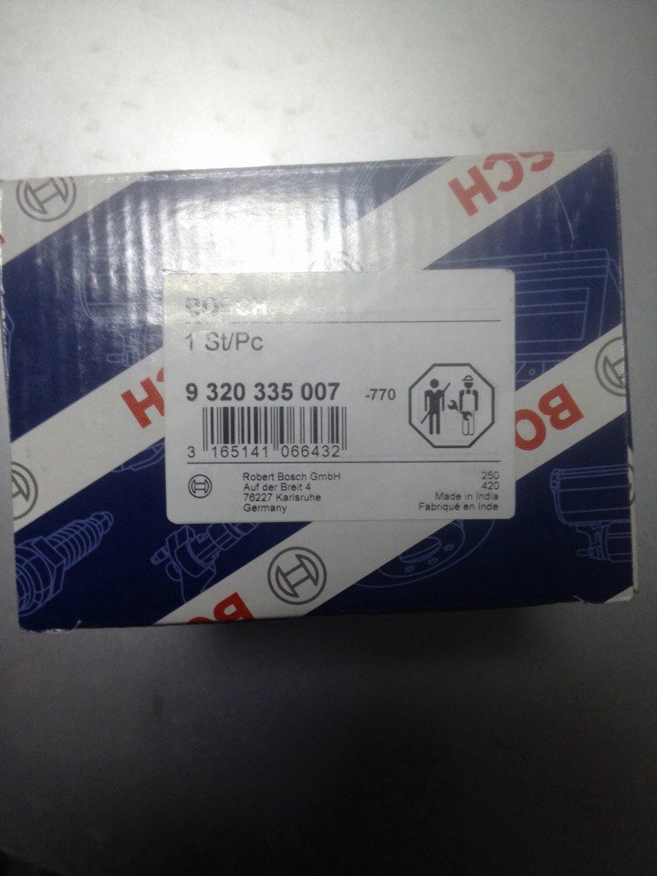 9320335007 ФАНФАРА EC9 КОМПЛЕКТ BOSCH | Запчасти на DRIVE2