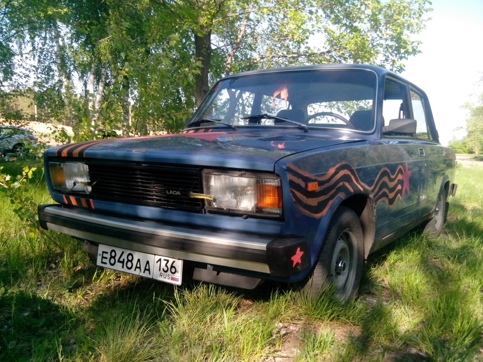 Губа VW Golf MK1 — Lada 21053, 1,5 л, 2003 года | стайлинг | DRIVE2