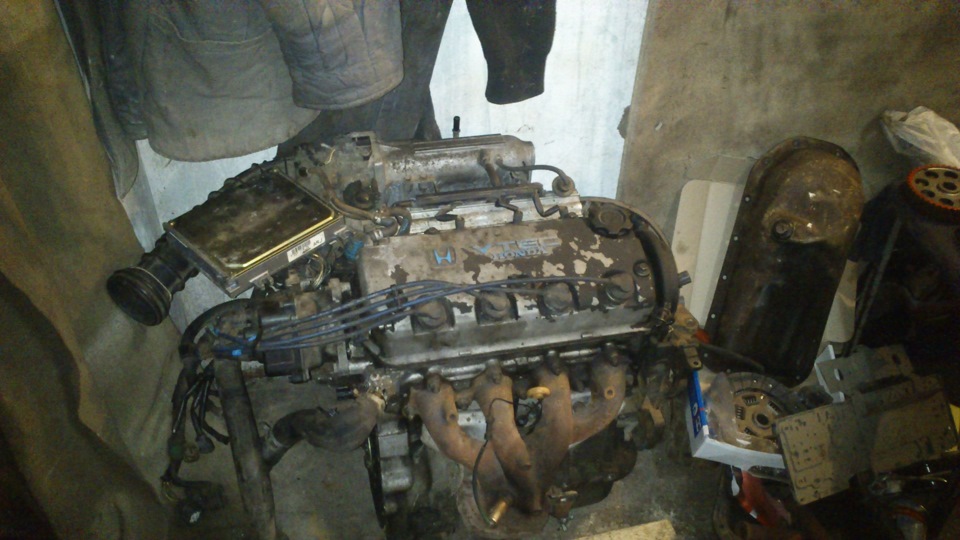 D15B VTEC — Honda Civic Hatchback (4G), 2 л, 1989 года | запчасти | DRIVE2