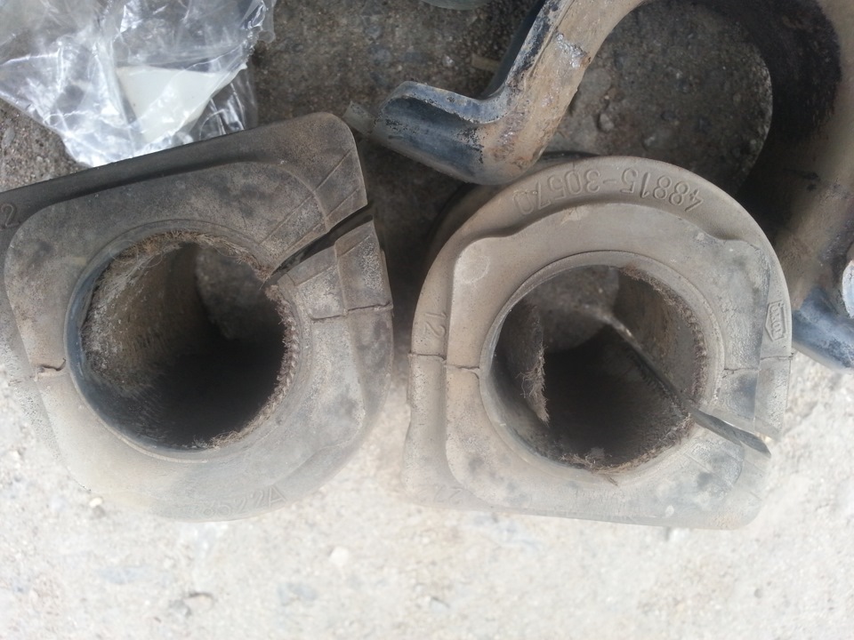 помыл радиаторы и заменил втулки стабилизатора — Lexus IS II, 2,5 л ...