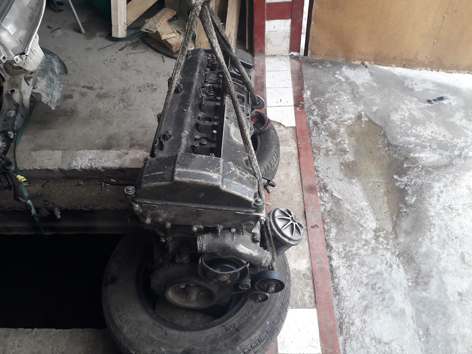 Подготовка к swap M40->M50B20 продолжение -2 — BMW 3 series (E36), 1,6 л, 1993 года | тюнинг ...