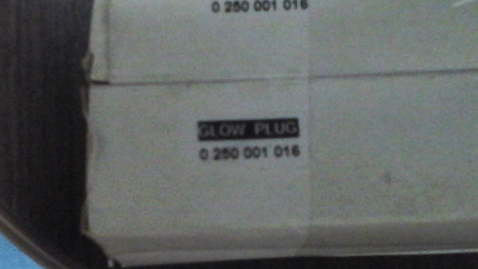 свечи накала. — Mercedes-Benz W123, 2,4 л, 1983 года | запчасти | DRIVE2