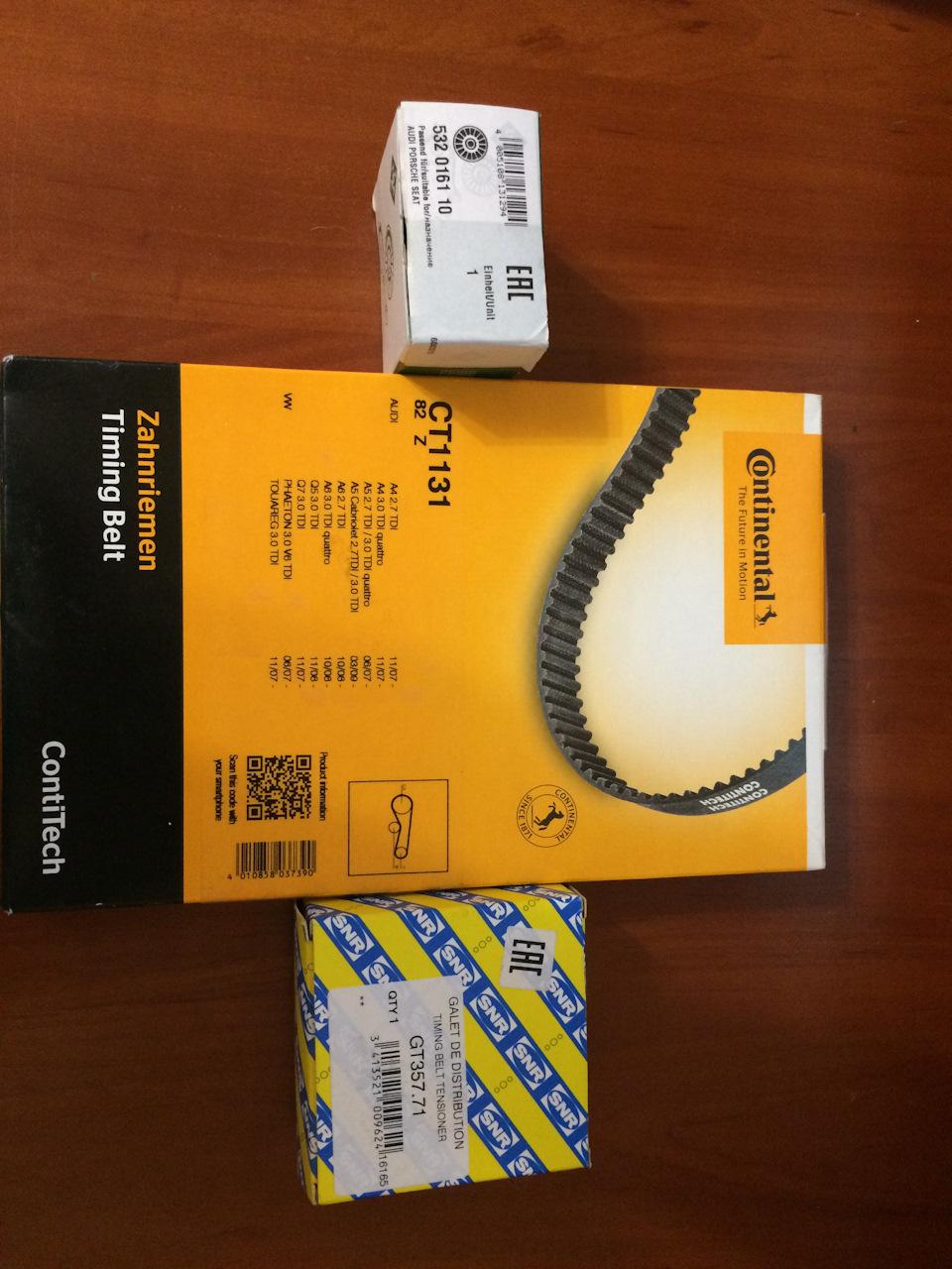 Замена ремня и роликов ТНВД — Audi Q7 (1G), 3 л, 2008 года | плановое ТО | DRIVE2