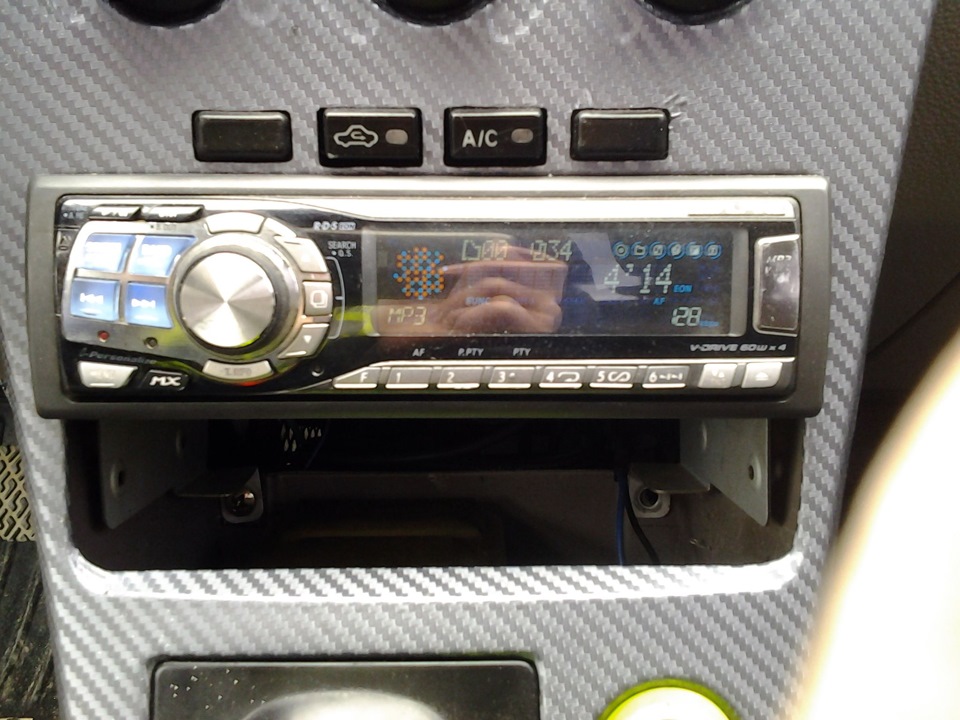 Alpine Cda- 9833 — Geely CK, 1,5 л, 2008 года | автозвук | DRIVE2