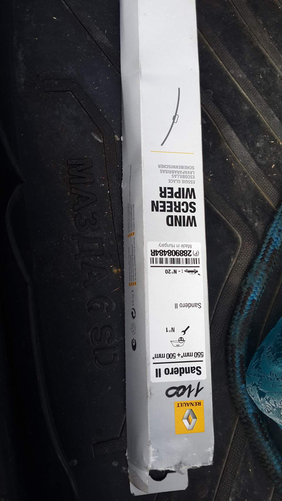 288908484R Щетки стеклоочистителя RENAULT | Запчасти на DRIVE2