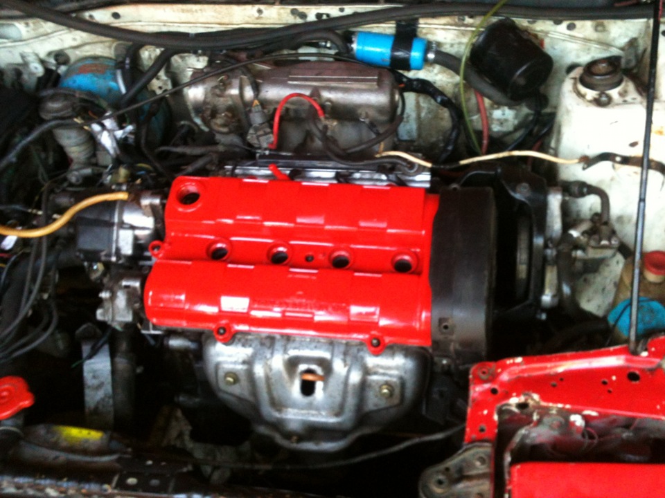 Началось) — Honda Integra (AV/DA1-DA3), 1,6 л, 1990 года | визит на ...