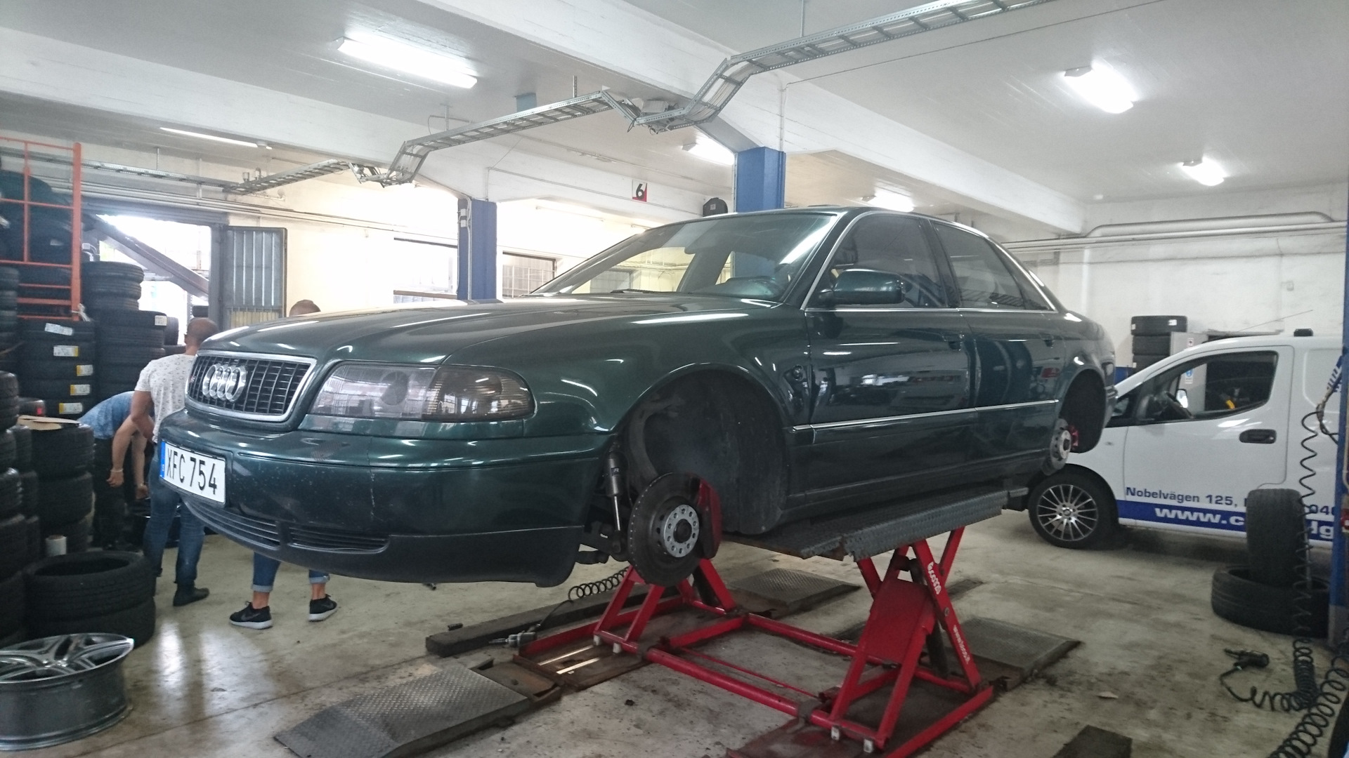 245/30/20 на 255/35/20 — Audi S8 (D2), 4,2 л, 1998 года | шины | DRIVE2
