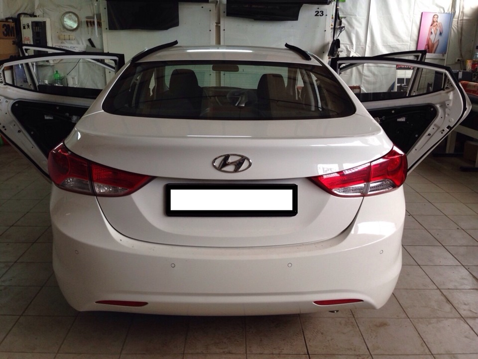 Не прошло и года) — Hyundai Avante (5G), 1,6 л, 2012 года | тюнинг | DRIVE2