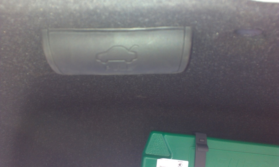 Ручка закрытия багажника — Hyundai Elantra (5G), 1,8 л, 2014 года ...