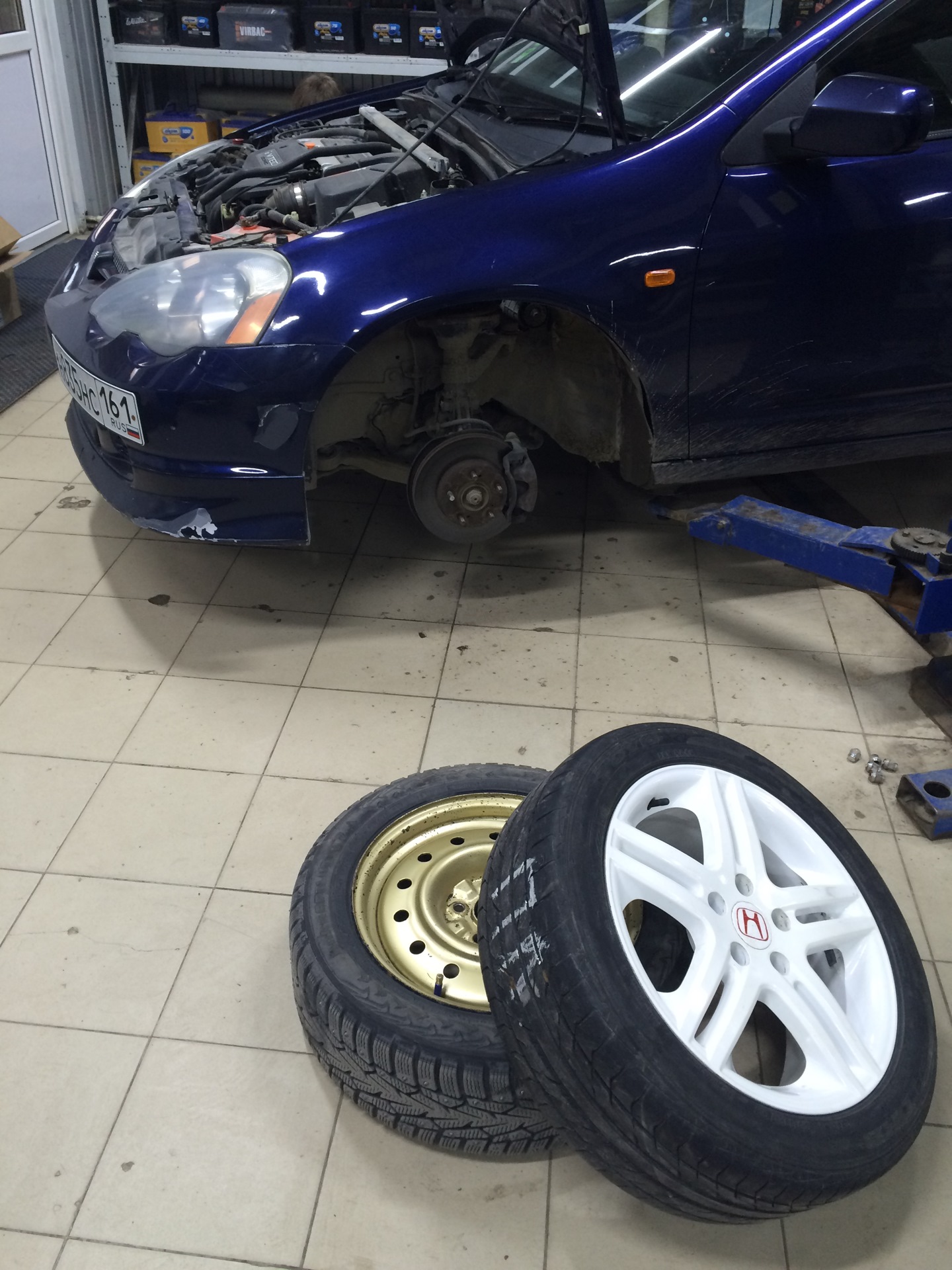 Пришло время переобуваться! — Honda Integra (DC5), 2 л, 2002 года ...