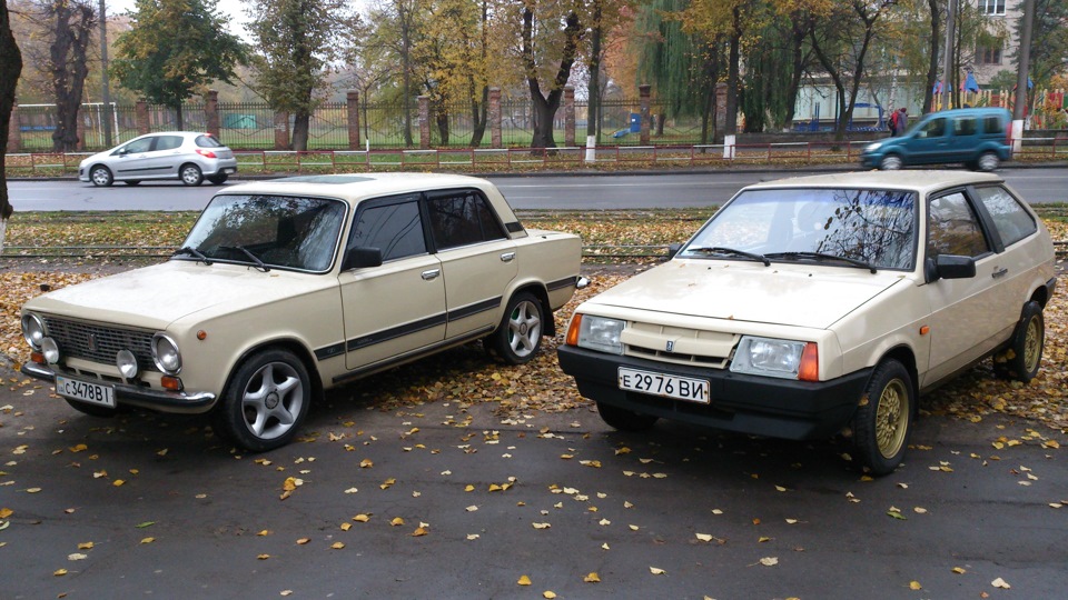 2 бежевых — Lada 2108, 1,3 л, 1987 года | наблюдение | DRIVE2