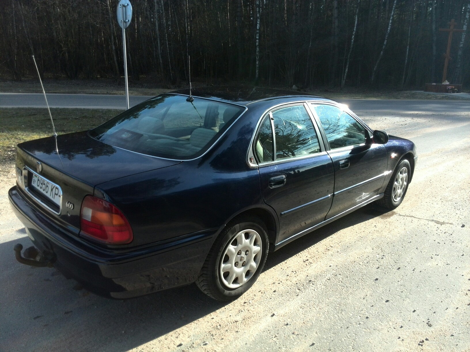 Пару фоточек свежевымотого ровера — Rover 600, 2 л, 1998 года | мойка ...