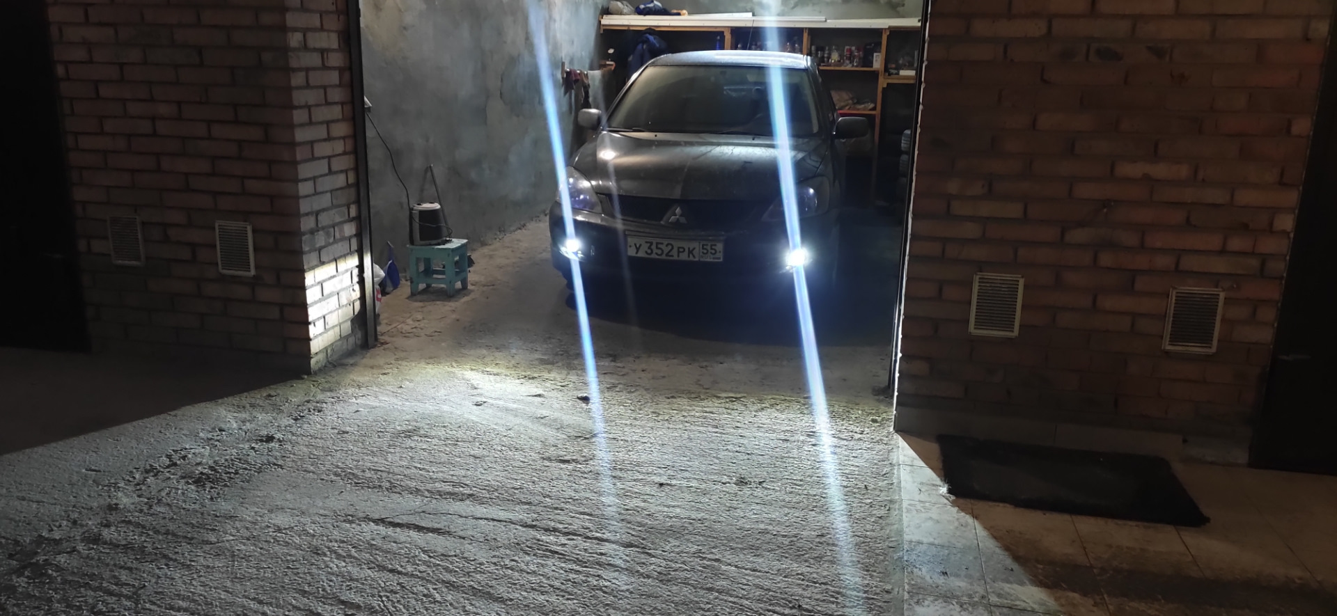 Колхоз птф от Весты в лансер 9 — Mitsubishi Lancer IX, 2 л, 2006 года ...