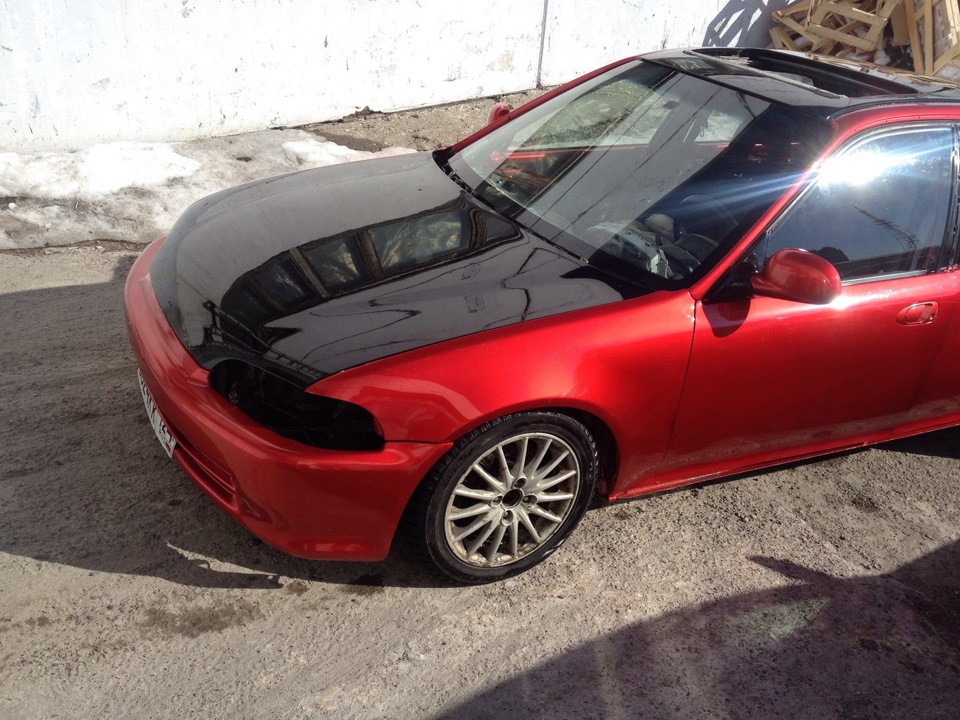 Honda Civic EG9 VTi Candy Red Pepper vol.2. — Honda Civic (5G), 1,6 л ...