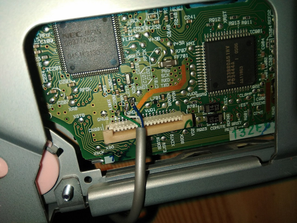 Доработка CD6000 (квадратная) с CDDJ до AUX — Ford Focus II Hatchback ...