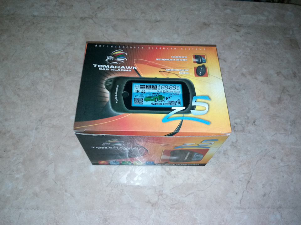 Сигнализация с автозаводом Tomahawk Z5 — Honda CR-V (RD1, RD2), 2 л ...