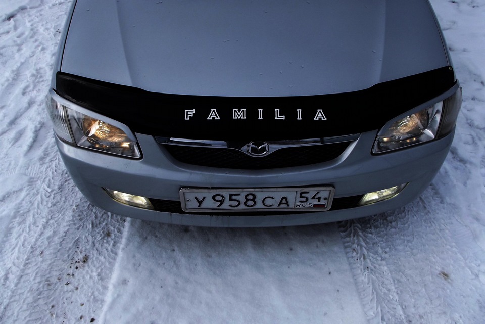 Мухобойка… едрит-мадрит… — Mazda Familia (BJ), 1,5 л, 2000 года ...