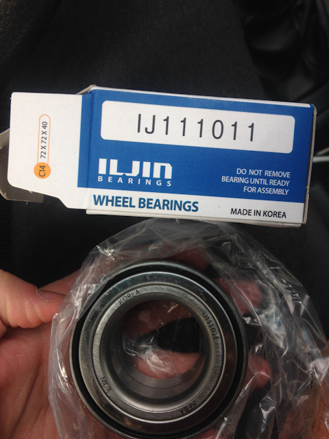 IJ111011 Подшипник ступичный с ремкомплектом ILJIN | Запчасти на DRIVE2