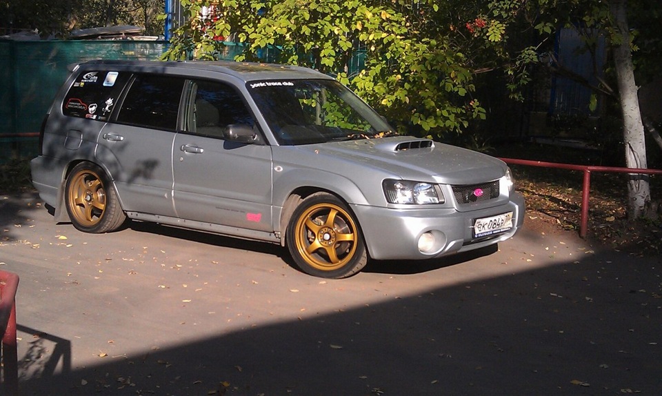 Пружины SG Sti — Subaru Forester (SG), 2,2 л, 2002 года | тюнинг | DRIVE2