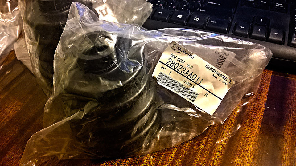 передние приводные валы/ребилд+замена — Subaru Forester (SF), 2 л, 2002 ...