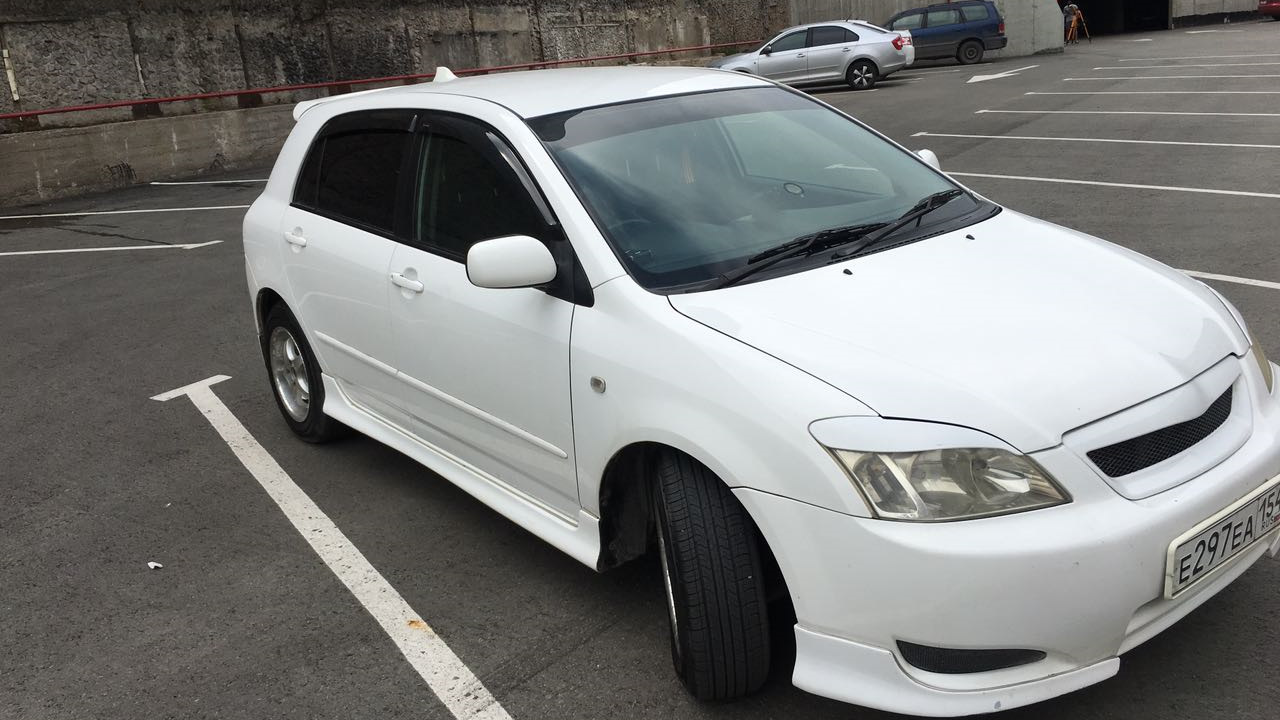 Toyota Corolla RunX 1.5 дизельный 2003 | White cat на DRIVE2
