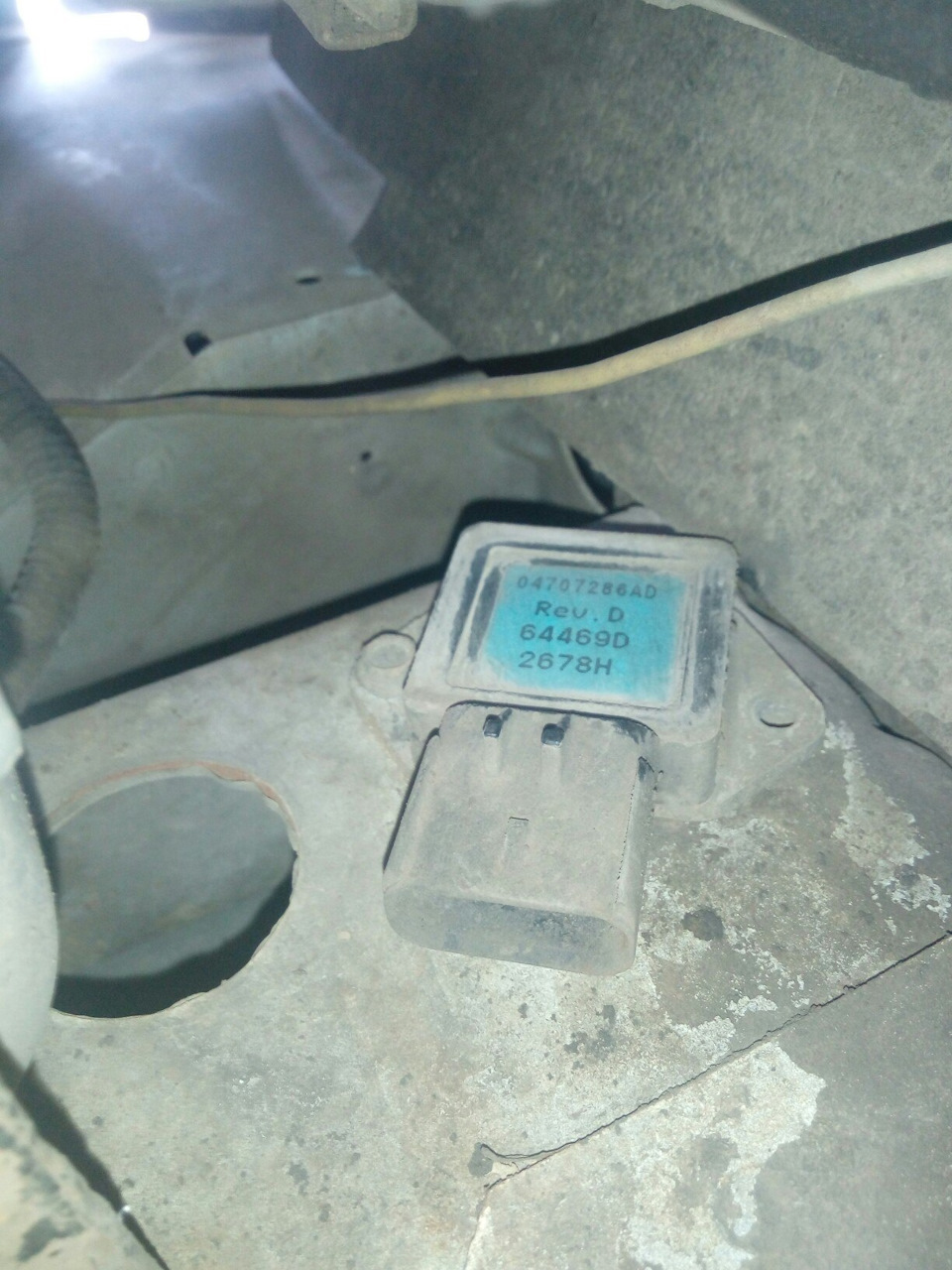 04707286AD Блок управления вентилятором Voyager 3 Chrysler | Запчасти ...