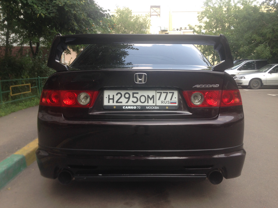EuroR in Exe — Honda Accord (7G), 2,4 л, 2007 года | тюнинг | DRIVE2