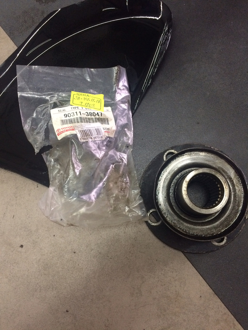 Замена хвостовика — Toyota Land Cruiser 100, 4,7 л, 2003 года | визит ...