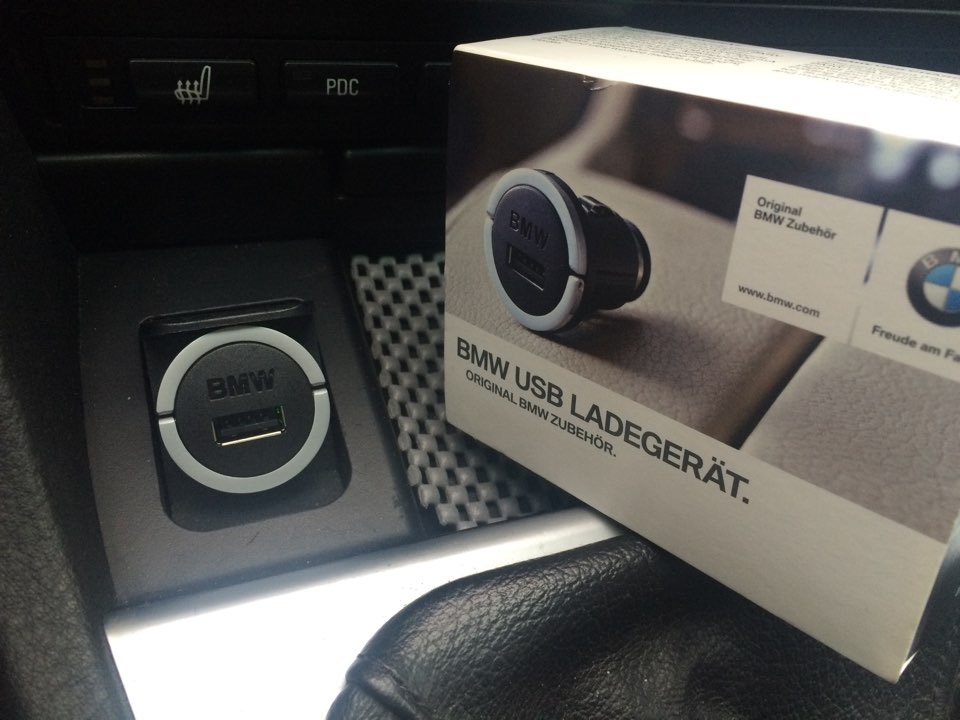 Еще один ништячек) BMW USB-адаптер — BMW 5 series (E39), 3 л, 2003 года ...