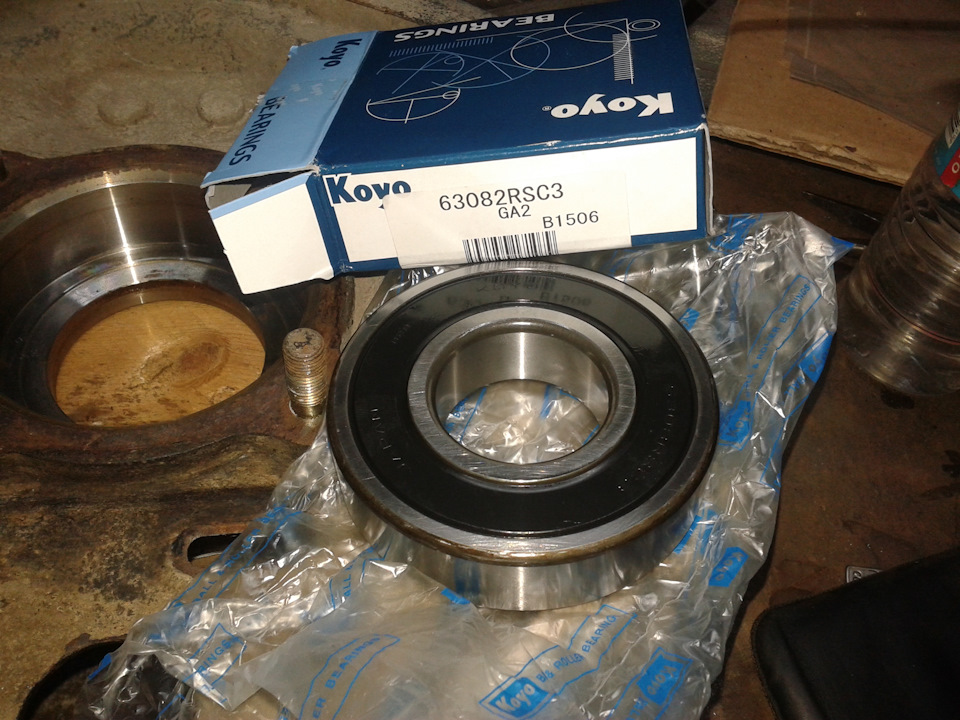 Замена подшипника задней полуоси. — Great Wall Deer, 2,2 л, 2006 года ...