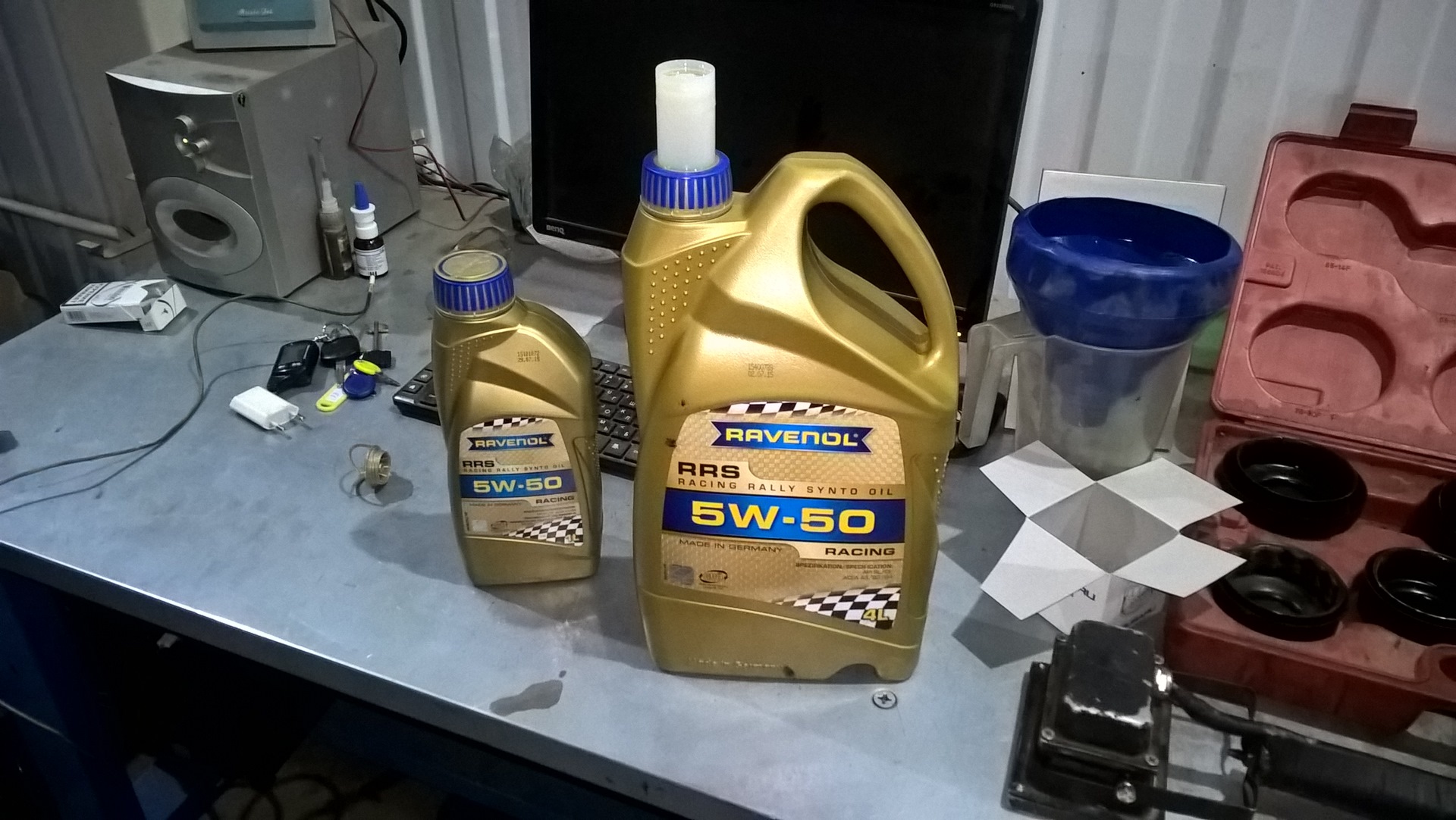 Замена масла — Subaru Impreza WRX (GH/GE/GV/GR), 2,5 л, 2008 года ...