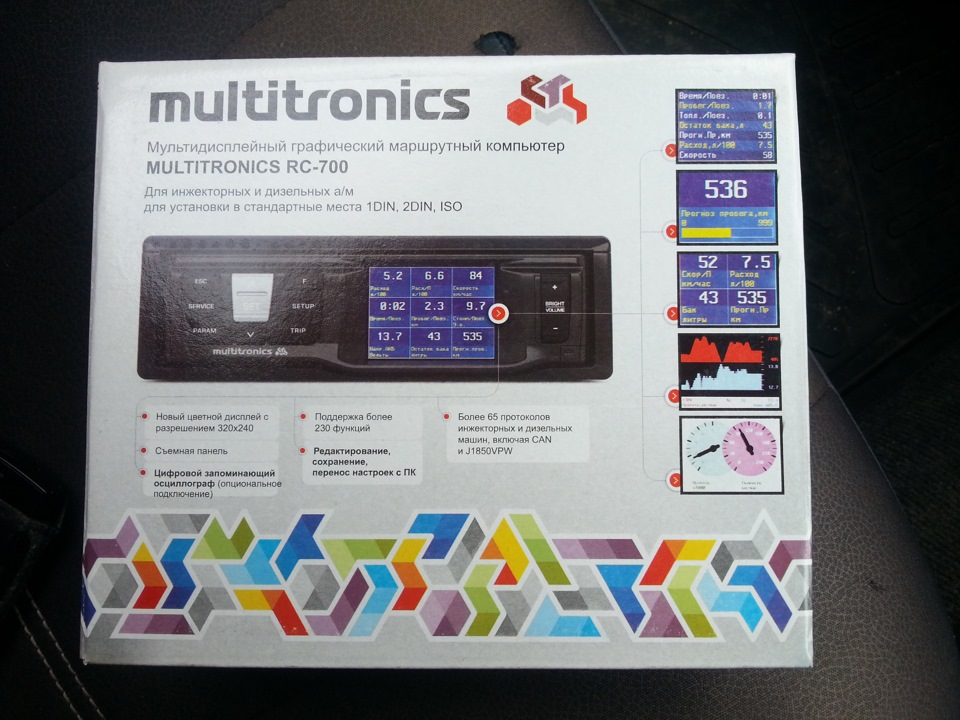 Multitronics RC -700 — Toyota Carina (6G), 1,8 л, 1994 года | электроника | DRIVE2