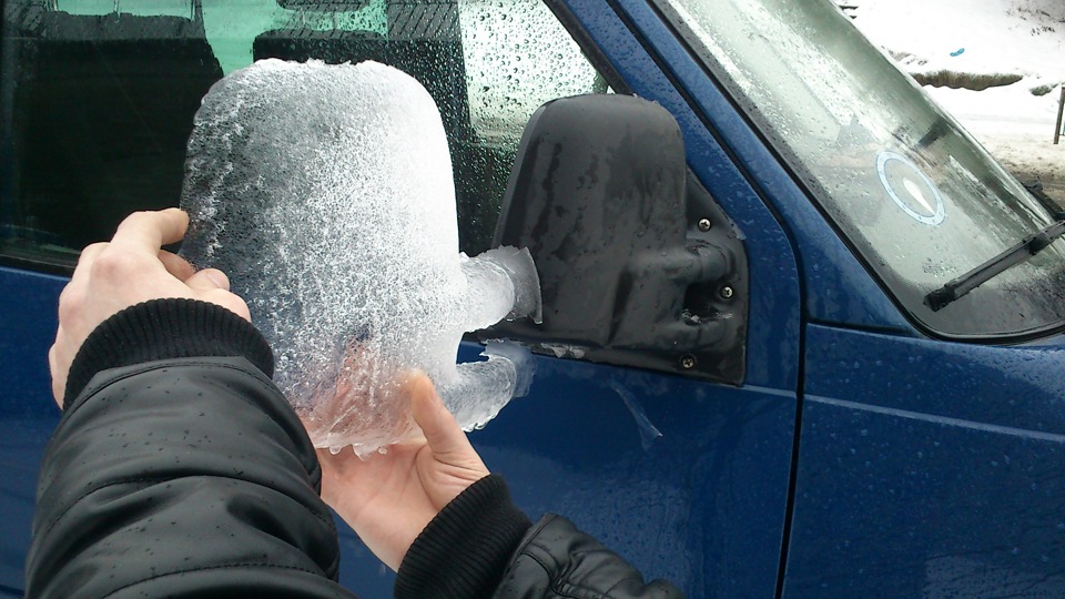 Накладка на зеркало ))) — Volkswagen Transporter T4, 2,5 л, 2000 года ...