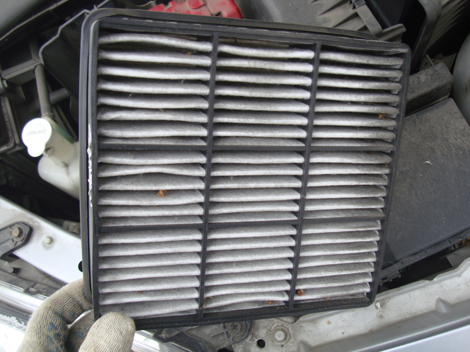 Выбор воздушного фильтра — Mitsubishi Lancer IX, 1,6 л, 2004 года ...