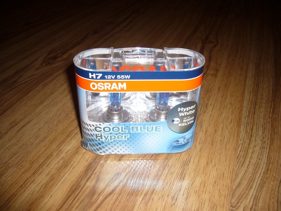 Продам лампочки Osram Cool Blue Hyper 5000k H7 — Сообщество «DRIVE2 ...
