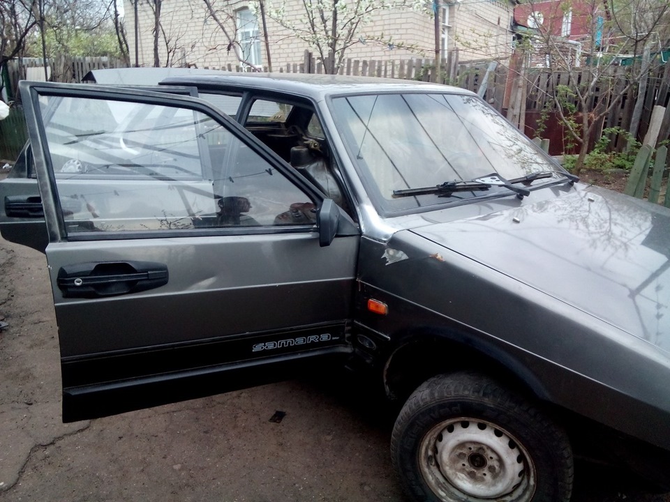 Подготовка к сварке) — Lada 21099, 1,5 л, 1994 года | кузовной ремонт | DRIVE2