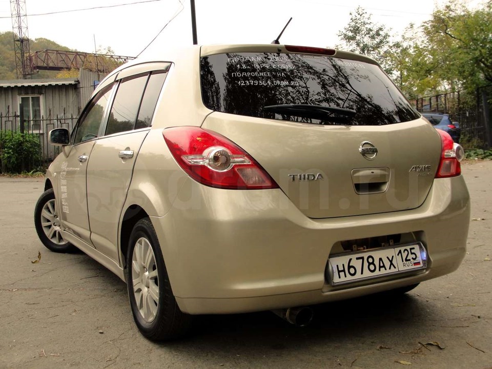 Моя бывшая Tiida Axis — Nissan Wingroad (Y12), 1,5 л, 2006 года ...