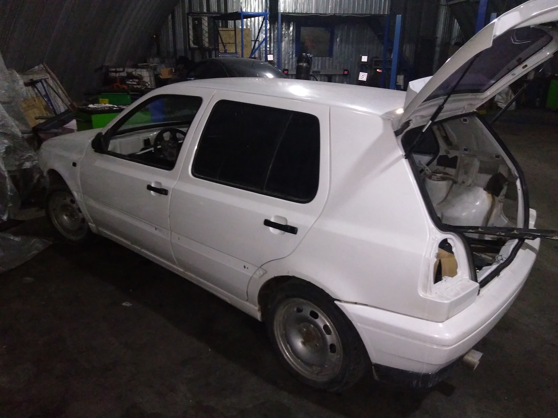 Сборка машины часть 2 — Volkswagen Golf GTI Mk3, 2 л, 1996 года ...