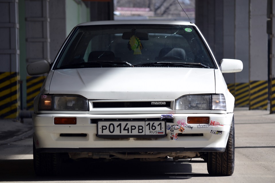 фотоссет — Mazda 323 III, 1,6 л, 1987 года | фотография | DRIVE2