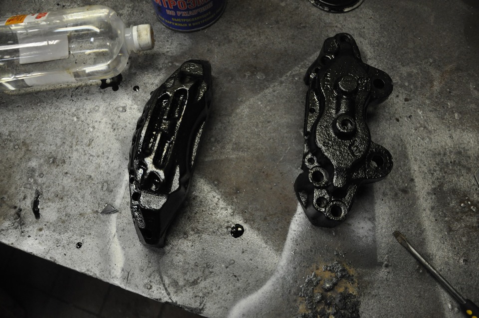 Тормоза передние: суппорта! — Toyota 4Runner II, 3 л, 1994 года ...