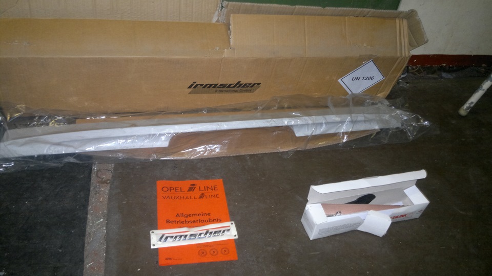 СПОЙЛЕР IRMSCHER или ХАЛЯВА ОТ EXISTa :) — Opel Meriva (A), 1,6 л, 2003 ...