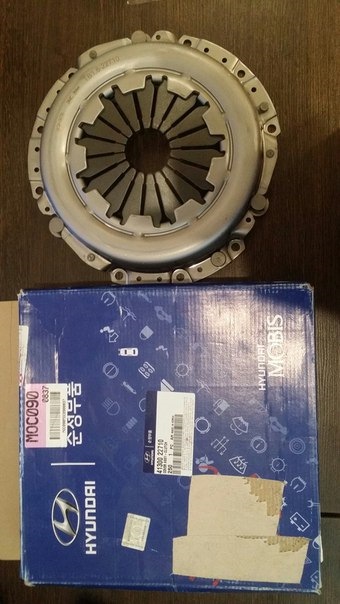 4130022710 Корзина сцепления 1.5 l mta KIA HYUNDAI | Запчасти на DRIVE2