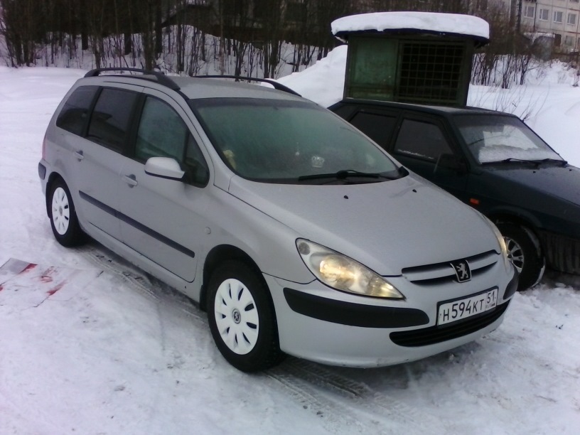 Поменял передние стойки. — Peugeot 307, 1,6 л, 2003 года | визит на ...