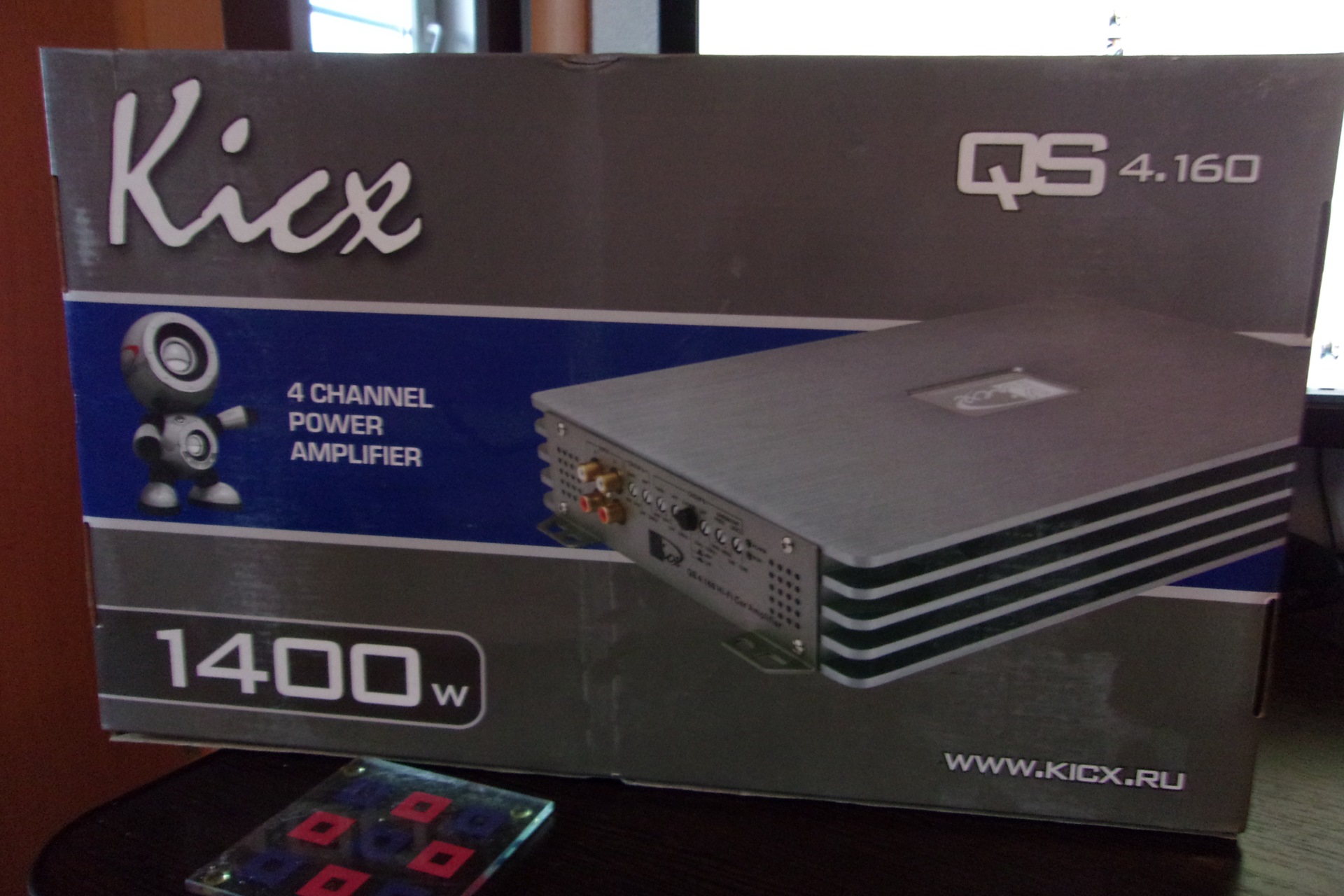 Установил Усилок Kicx QS 4.160 — Hyundai Solaris (1G), 1,4 л, 2011 года | автозвук | DRIVE2