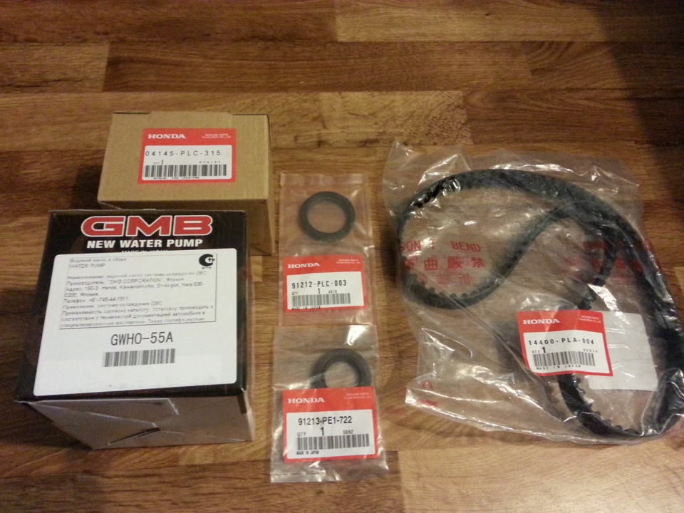 Ремень ГРМ и все сопутствующее. — Honda Civic Ferio (7G), 1,5 л, 2004 ...