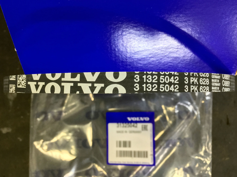 Замена ремней и роликов (31359568 + 31401425 + 31325042 + 987498 ...