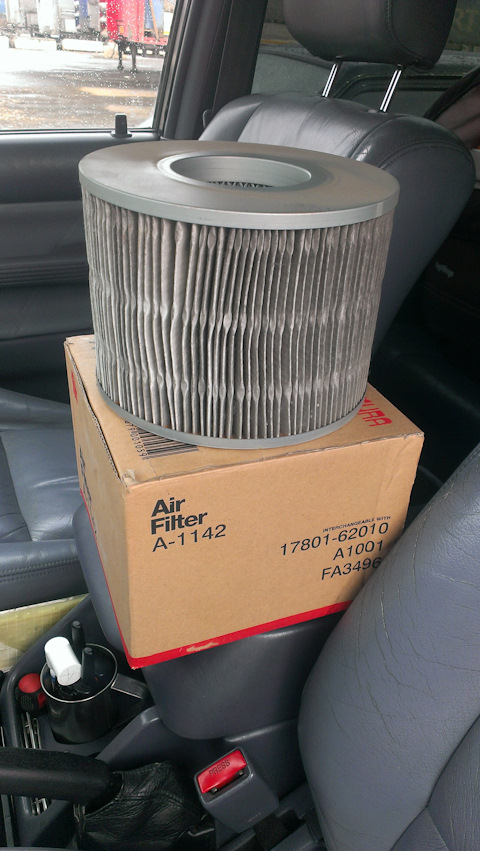 1780162010 ФИЛЬТР ВОЗДУШНЫЙ LC90(5VZFE-CYCL) TOYOTA LEXUS | Запчасти на ...