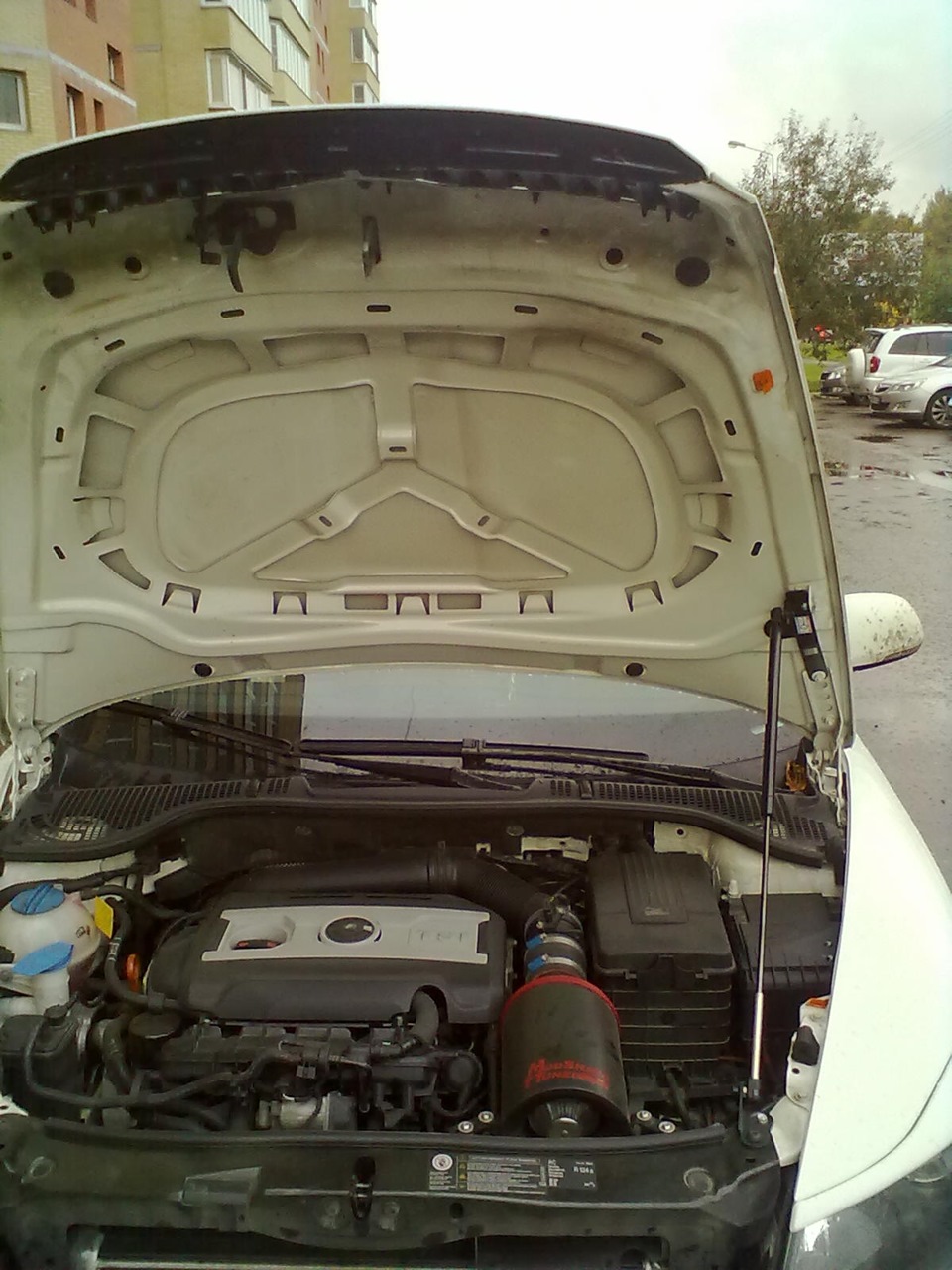 Амортизатор капота (Техномастер) — Skoda Octavia Mk2, 1,8 л., 2012 года ...