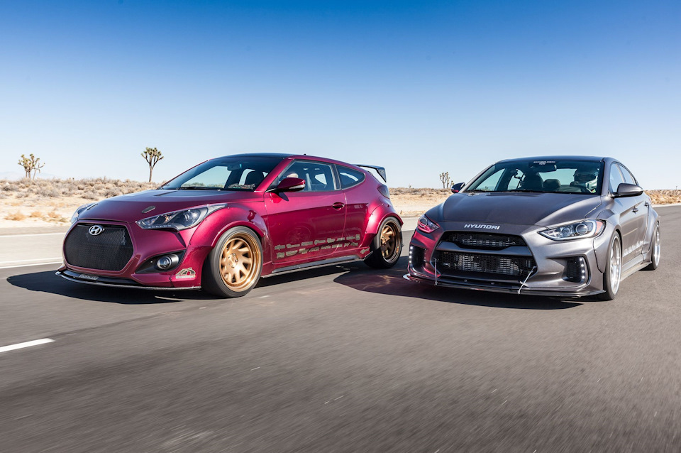 SEMA: концепт Hyundai Veloster — GT-Shop на DRIVE2